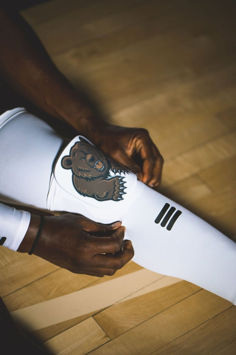 Custom Leg Sleeves - Basketball knee pad, lacrosse knee pad, wrestling ...